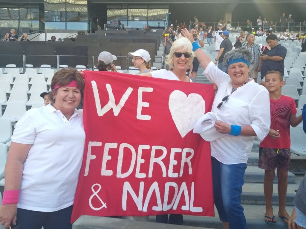 An Evening When The Stars Descended With Racquets: Federer And Nadal ...